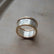 Gold and Silver Hallmark Ring – madeleineholloway